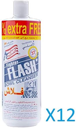 Fighter Flash Toilet Bowl Cleaner 946 ml ، 12 Picses price in Saudi ...