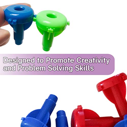 Titan Teacher Stacking Peg Building Interlocking Block Toy Set (96 ...