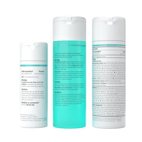 Proactiv 3 Step Acne Treatment - 90 Day Complete Acne Skin Care Kit ...
