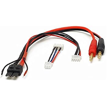 Amazon.com: Charger Cable Adapter: Traxxas ID Male Plug w/ 3S Balance ...