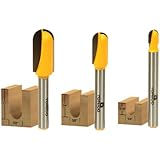 Yonico 14460q 4 Bit Core Box Router Bit Set 1/4-Inch Shank - - Amazon.com