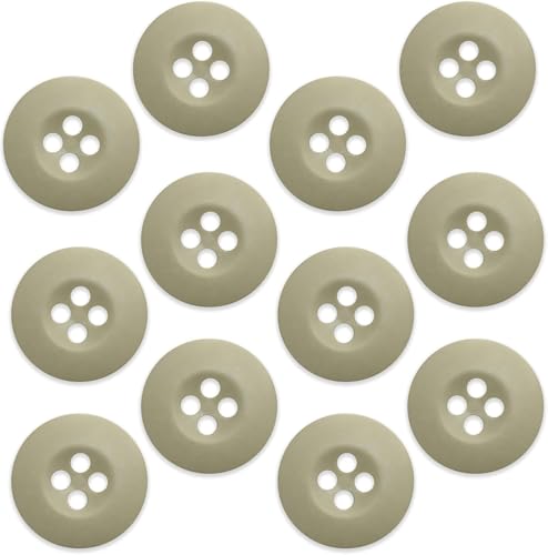 Mua Army Military Buttons 4-Holes Polished Matte Finish Buttons 30L ...