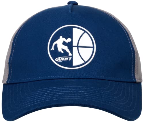 AND1 Men's Baseball Cap - Classic Basketball Flat Brim Hat, Size Small ...