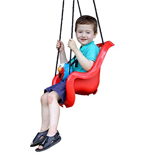 Sesame Street Elmo Toddler Swing, Inspire Outdoor Play, Encourage ...