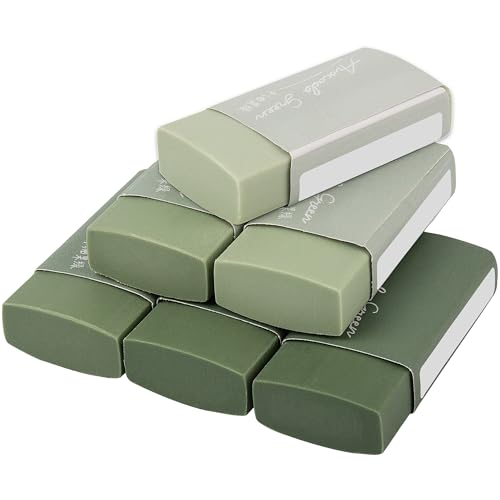 Eraser,Green Gradient Eraser,6 Count (Avocado Green) for sale | Delran ...