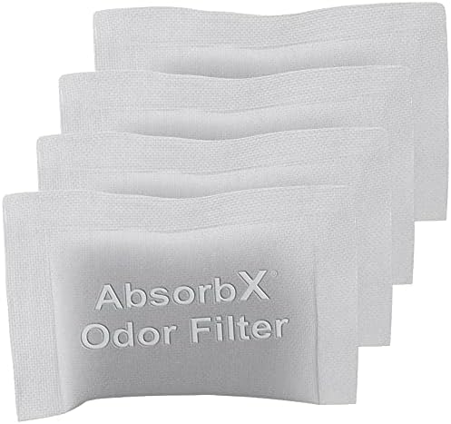 سعر iTouchless 4-Pack AbsorbX Odor Filter Deodorizers, All Natural ...