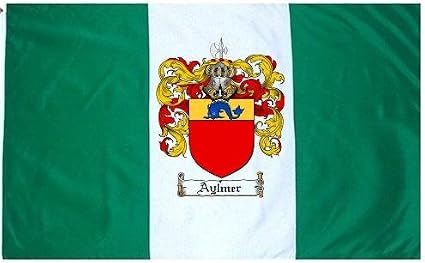 Amazon.com: Aylmer Family Crest / Coat of Arms Flag. Large 3 ft. x 5 ft ...