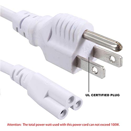T5 T8 Power Cord 10ft Led Tube Power Extension Cord With On Off Switch