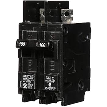 Siemens BQ2B100 100-Amp Double Pole 120/240-Volt 10KAIC Lug In/Lug Out ...