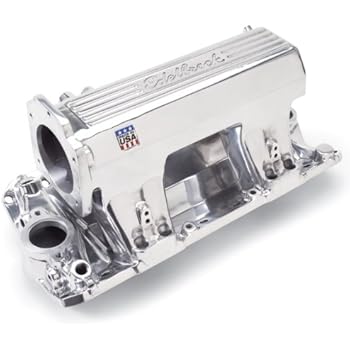 Amazon.com: Edelbrock 7138 Pro-Flo XT EFI Intake Manifold Cast Finish ...
