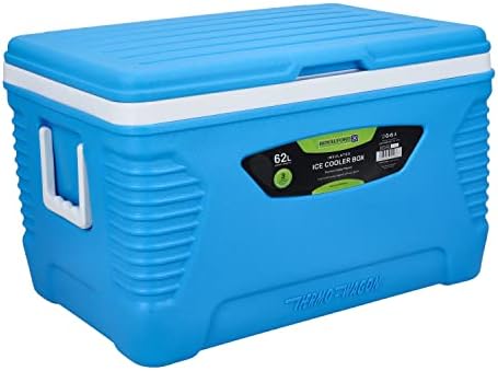 Royalford Insulated Ice Cooler Box, 62L, Rf10480 Portable 3 Layer PP-PU ...