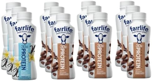 Fairlife Nutrition Plan High Protein Shake Assorted Variety Pack ...