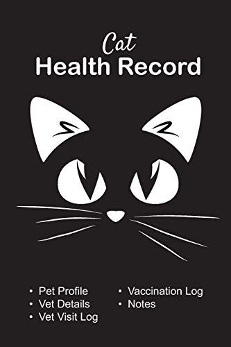 Cat health record: Cat vaccine record book | Pet health record | Puppy ...