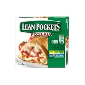 Amazon.com: Lean Pockets Four Cheese Pizza, 9 Ounce - 8 per case.