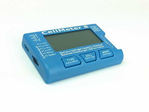 RC Digital Battery Capacity Checker Tester CellMeter 8 Lipo - Want It All