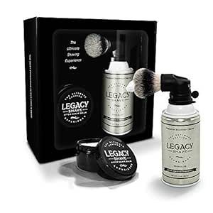 Amazon.com: Legacy Shave – The Ultimate Shaving Experience GIFT SET ...