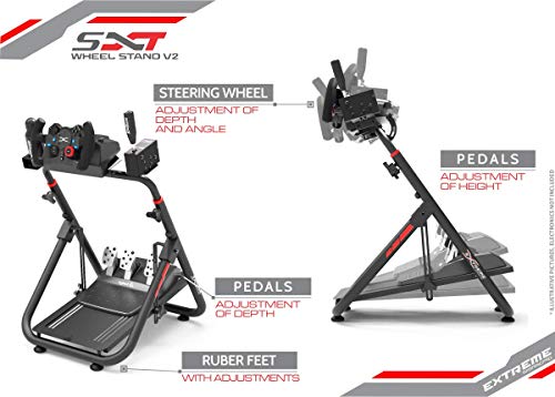 Extreme Sim Racing Wheel Stand Cockpit SXT V2 Racing Simulator – Racing ...
