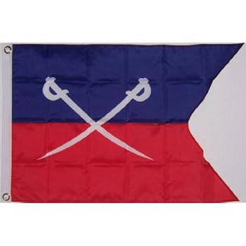 Amazon.com : General G.a. Custer Cavalry Guidon Flag Flag 3 X 5 3x5 ...