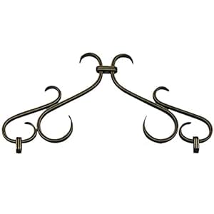 Yosemite Home Decor TWIN SCROLL BN Ceiling Fan Decorative Scroll for ...