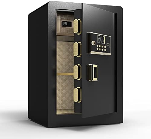 Fulocseny Safe Box Fireproof and Waterproof Safes with Digital Screen 2 ...