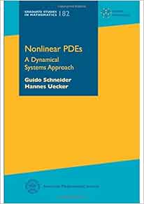 Amazon.com: Nonlinear Pdes: A Dynamical Systems Approach (Graduate ...