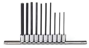 Armstrong 15-260 10 Piece 1/4-Inch Drive Extra Long Hex Driver Socket ...