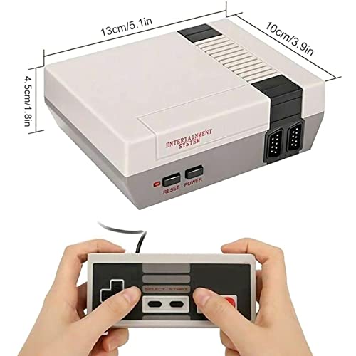 RISEMITEL Classic Retro Game Console, 8-Bit Gaming System, Built-in 620 ...