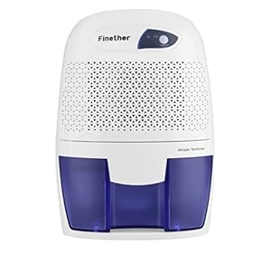 Finether 500ml Compact & Portable Lightweight Mini Air Dehumidifier for ...