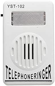 Amazon.com : 2PCS 95dB Extra-Loud Telephone Ringer Phone Ring Amplifier ...