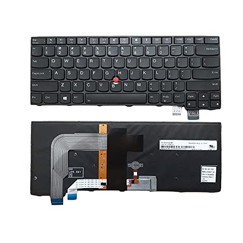 LXDDP Laptop Replacement US Layout Backlit Keyboard for Lenovo ThinkPad ...