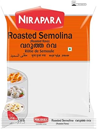 Nirapara Roasted Rava 1 Kg - Pack of 1 price in Saudi Arabia | Amazon ...