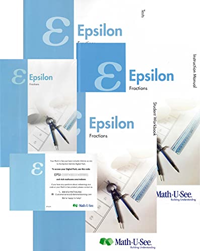 Math-U-See Epsilon Level Up Set: Steve Demme: Amazon.com: Books
