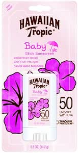 Amazon.com: Hawaiian Tropic Baby Sunblock Stick - SPF 50, .5-Ounce ...