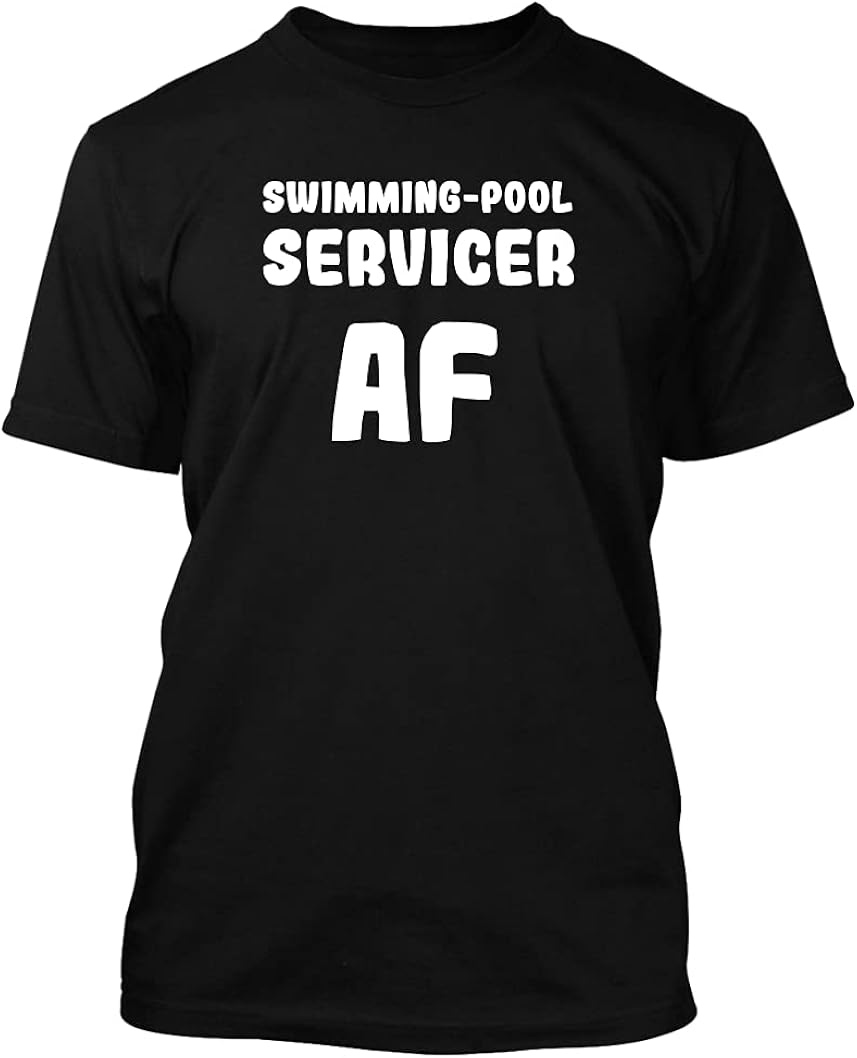 Amazon.com: Swimming-Pool Servicer AF - Men's Soft & Comfortable T ...