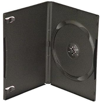 Amazon.com: 100 STANDARD Black Single DVD Cases 14MM: Home Audio & Theater