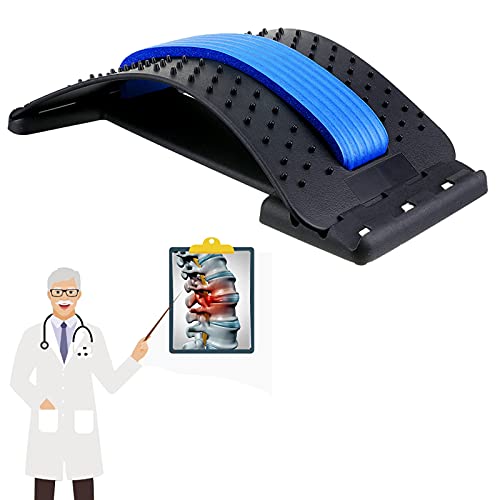 Back Stretcher, Lumbar Stretching Device, Easy Comfort Lumbar Support ...