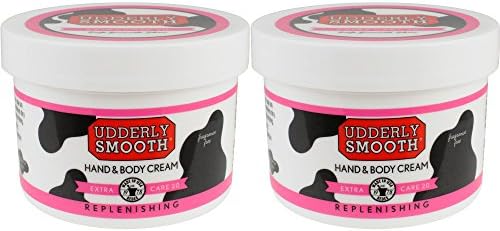 Udderly Smooth Extra Care Cream with 20% Urea for dry skin, Unscented ...