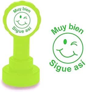 «Muy bien, sigue así» sello profesor lengua española. Xclamations ...