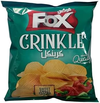 سعر Fox Crinkle sweet chili, 24-34 gm فى مصر | بواسطة امازون مصر | سوبر ...