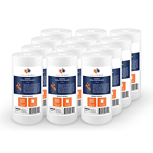 Aquaboon Whole House 1 Micron Water Filter 10 x 4.5 Against Sediment ...
