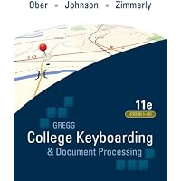 Gregg College keyboarding & Document Processing,11th edition (Lesson 1 ...