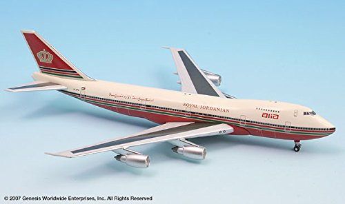 Buy Inflight500 Alia Royal Jordanian Airlines Red Tail Livery 1983 ...