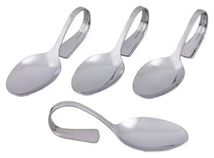 GRAEWE Gourmet Spoons/Dessert and Starter Spoons Set of 4: Amazon.co.uk ...