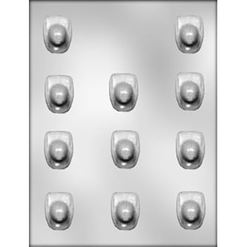 Amazon.com: CK Products 1-1/2-Inch Fireman's Hat Chocolate Mold: Candy ...