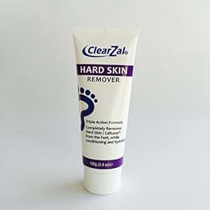 Amazon.com: ClearZal Hard Skin Remover - Callus Creme 100g with ...