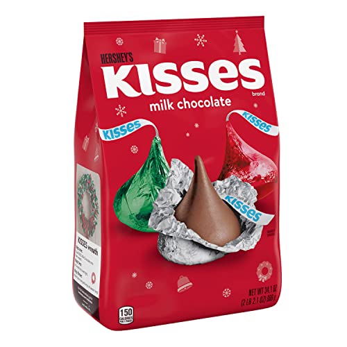 HERSHEY'S KISSES Milk Chocolate Candy 34.1 oz Bulk Bag in Kuwait ...