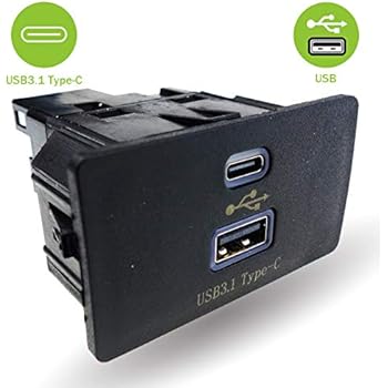 Amazon.com: For Ford Apple Carplay SYNC 3 USB + Type-C Dual Interface ...