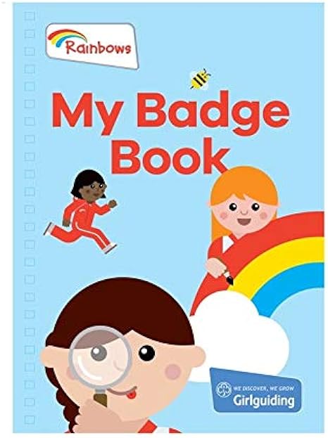 Guides Rainbows Badge Book Paper A5: Amazon.co.uk: Clothing
