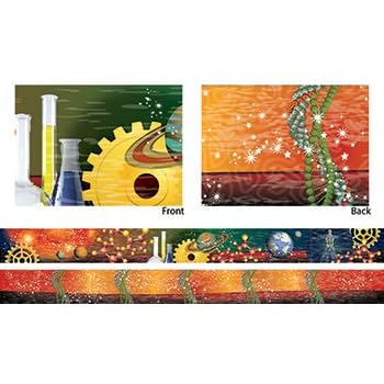 Amazon.com : Teacher Created Resources Science Straight Border Trim ...