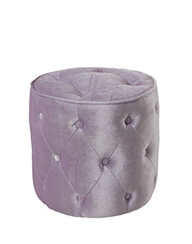 Amazon.com: Standard Furniture Young Parisian Ottoman in Lavender ...